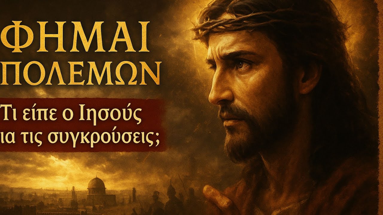 ΤΙ ΕΙΠΕ ΠΡΑΓΜΑΤΙΚΑ Ο ΙΗΣΟΥΣ ΓΙΑ ΤΟΝ ΠΟΛΕΜΟ ΣΤΗΝ ΠΑΛΑΙΣΤΙΝΗ; Οι βιβλικές ...