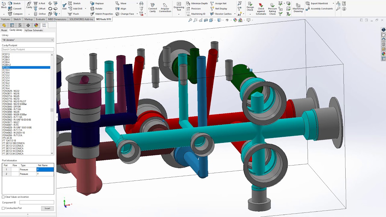 MDTools Module 4: Design a Complete Manifold with MDTools 970 - YouTube