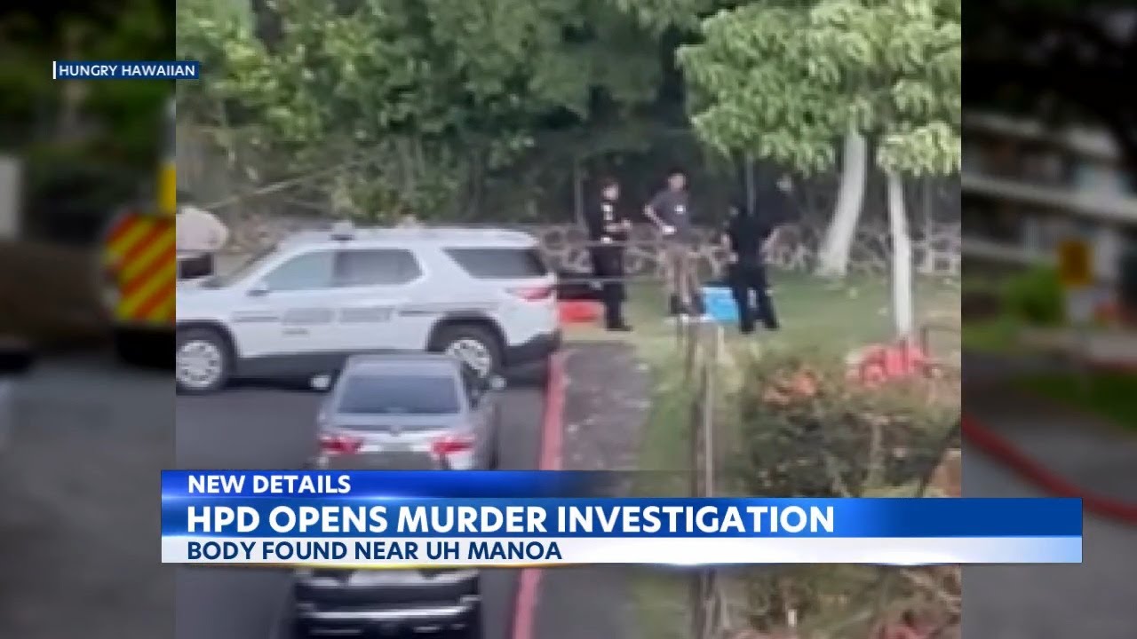 HPD reclassify unattended death in Manoa as a murder - YouTube