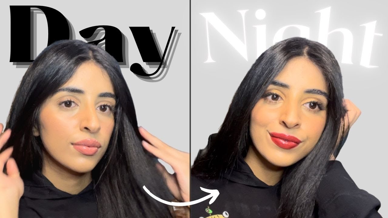 How I turned this day look into night look with few easy steps!!! - YouTube