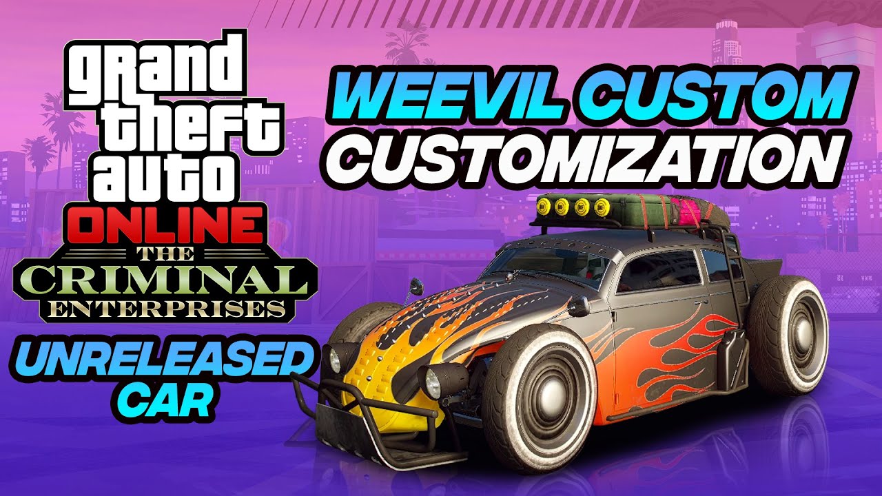 GTA Online - New unreleased car BF Weevil Custom full customization ...