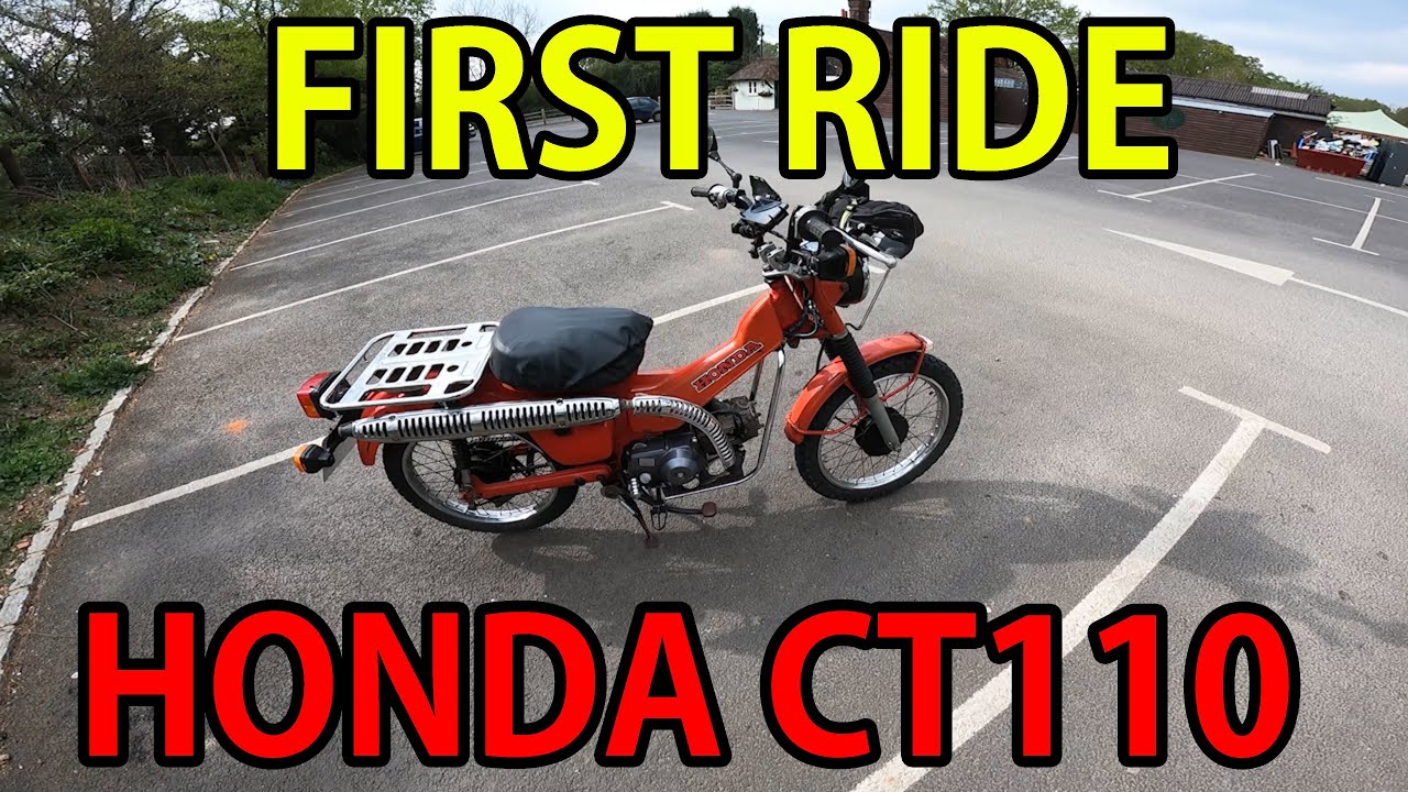 Honda CT 110 First Ride - YouTube
