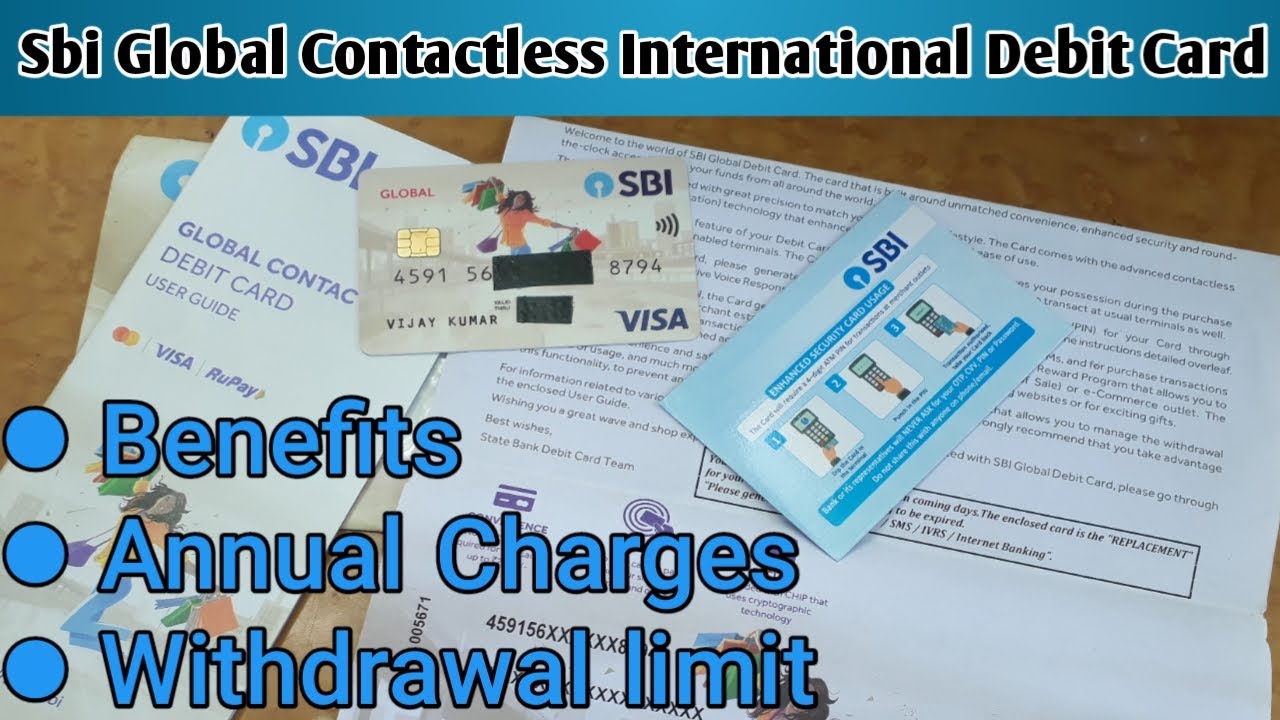 SBI Global Contactless International Debit Card | SBI Debit Card | SBI ...