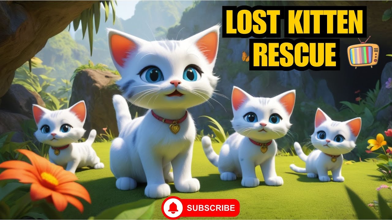 "Lost Kitten | Fun Jungle Adventure Song for Kids | Cute Kittens in ...