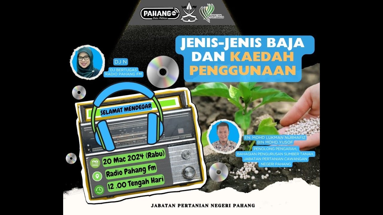 TIPS JABATAN PERTANIAN - MENGENALI JENIS JENIS BAJA DAN KAEDAH ...
