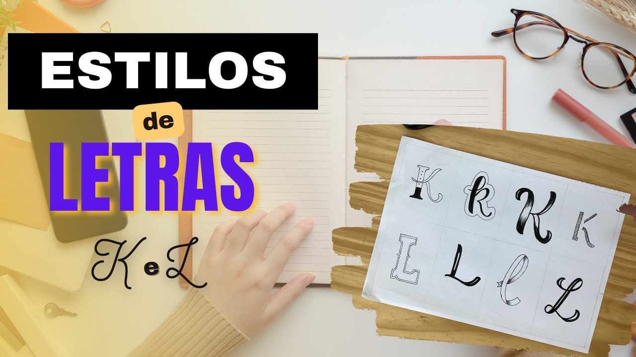 Tenha LETRAS INCRÍVEIS no seu Lettering - YouTube