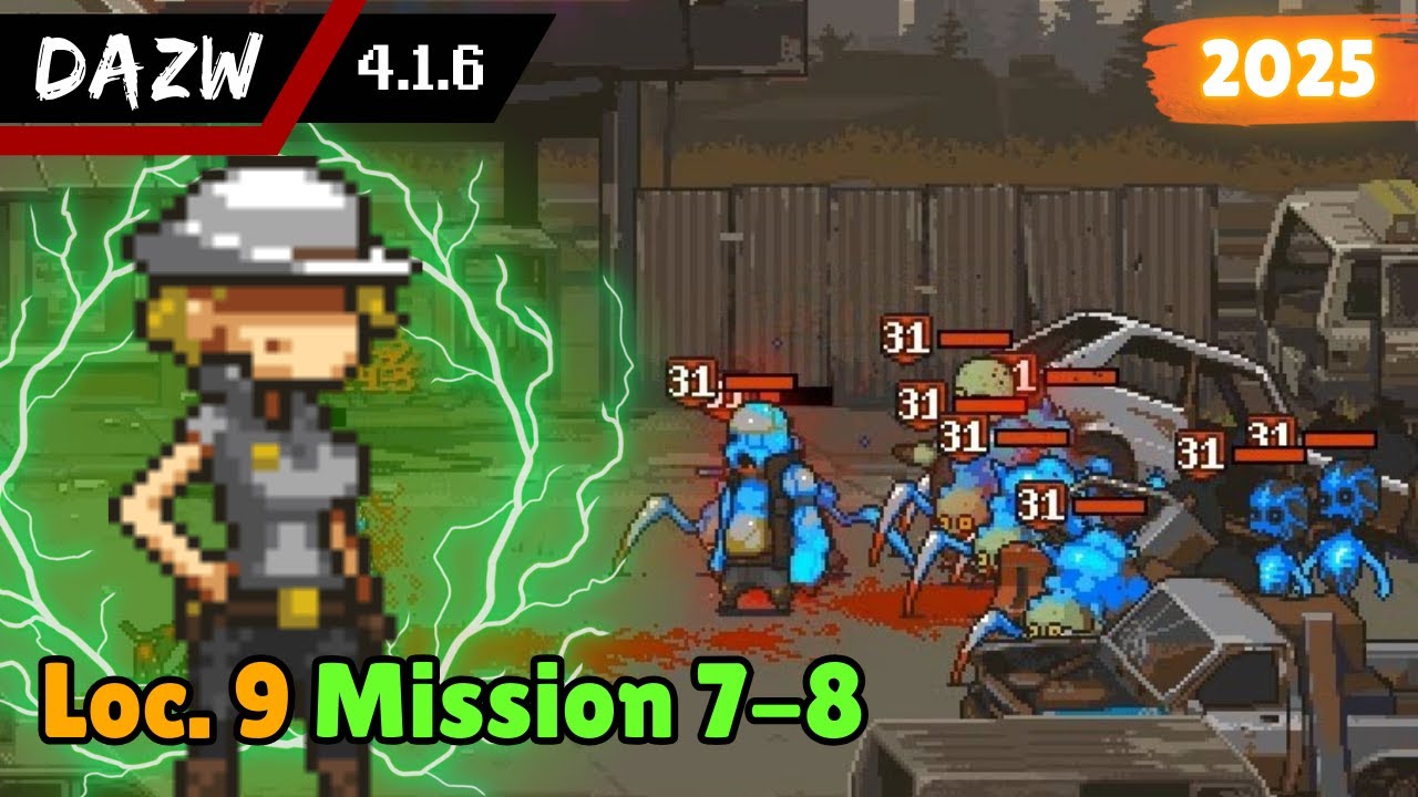 Location 9 Mission 7-8 👮‍♀️ DAZW v4.1.6 Dead Ahead: Zombie Warfare F2W ...