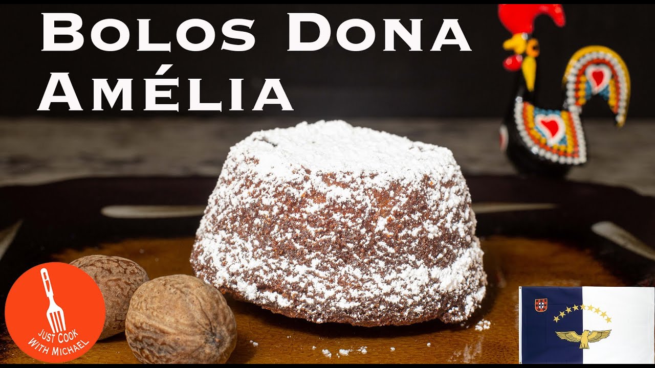 Bolos Dona Amélia (Queijadas Dona Amélia Terceira Island) - YouTube