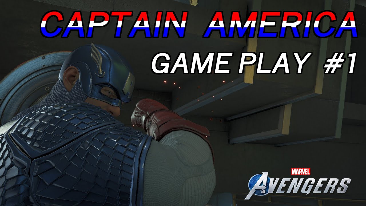 【Marvel's Avengers PC】 キャプテンアメリカ ☆ CAPTAIN AMERICA GAME PLAY #1【マーベル ...
