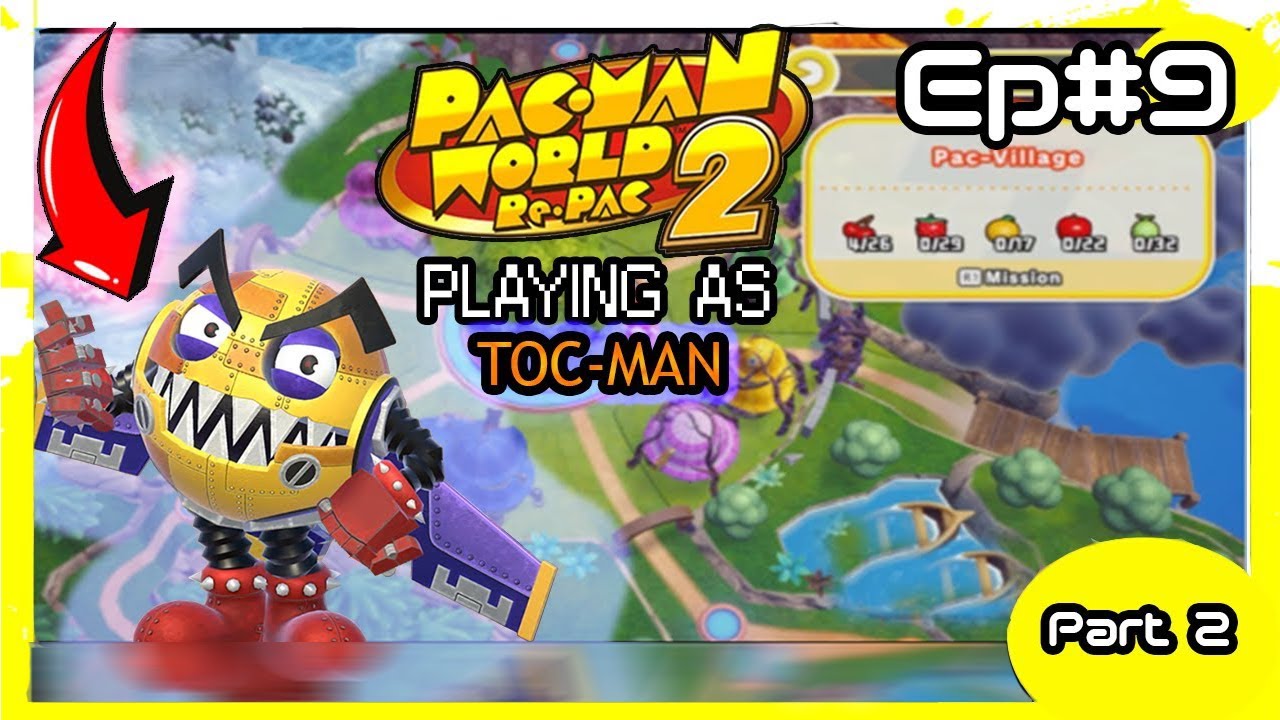 🟡 " PAC-MAN Re-Pac 2 TOK MAN ?!🔥 **( Pac-Knight stages Posion Meadows 🎮 ...