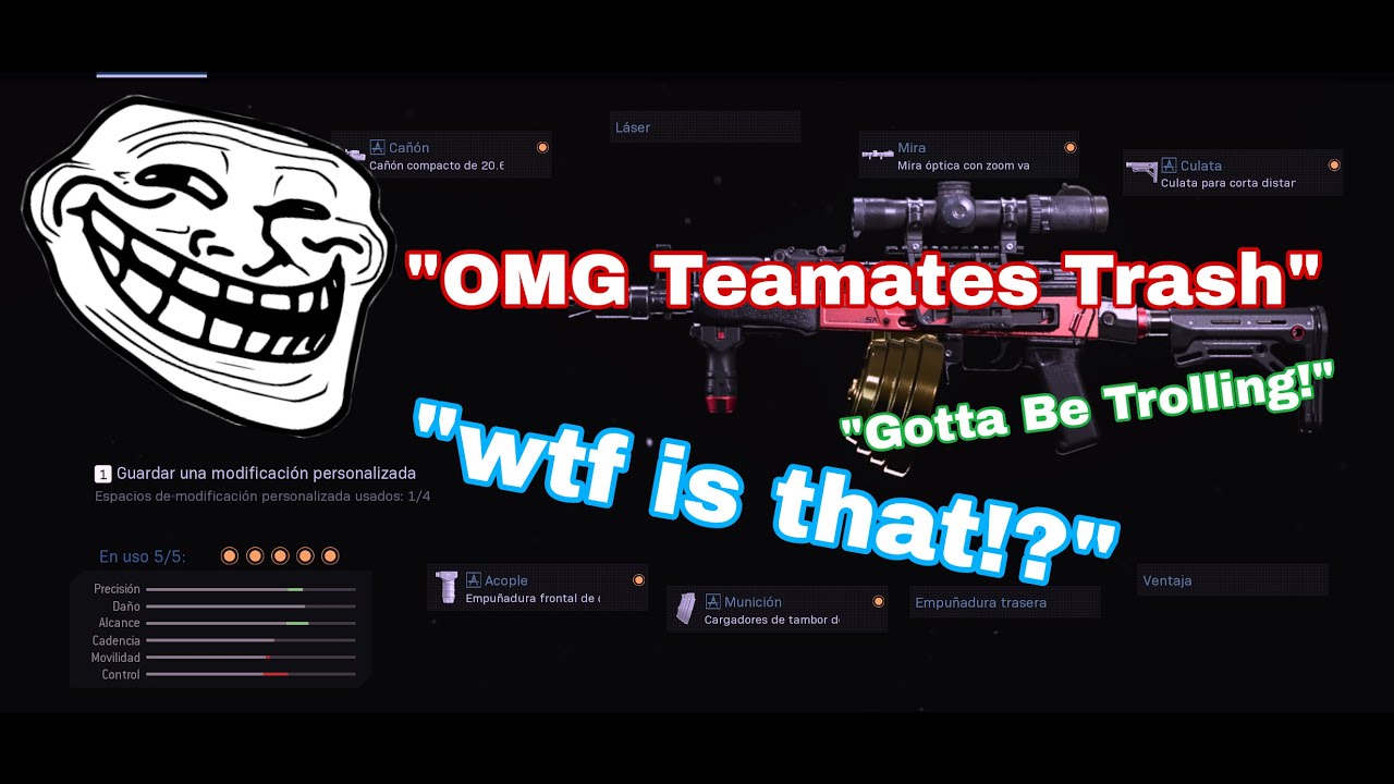SEARCH AND DESTROY TROLLING! *Trash Classes* - YouTube