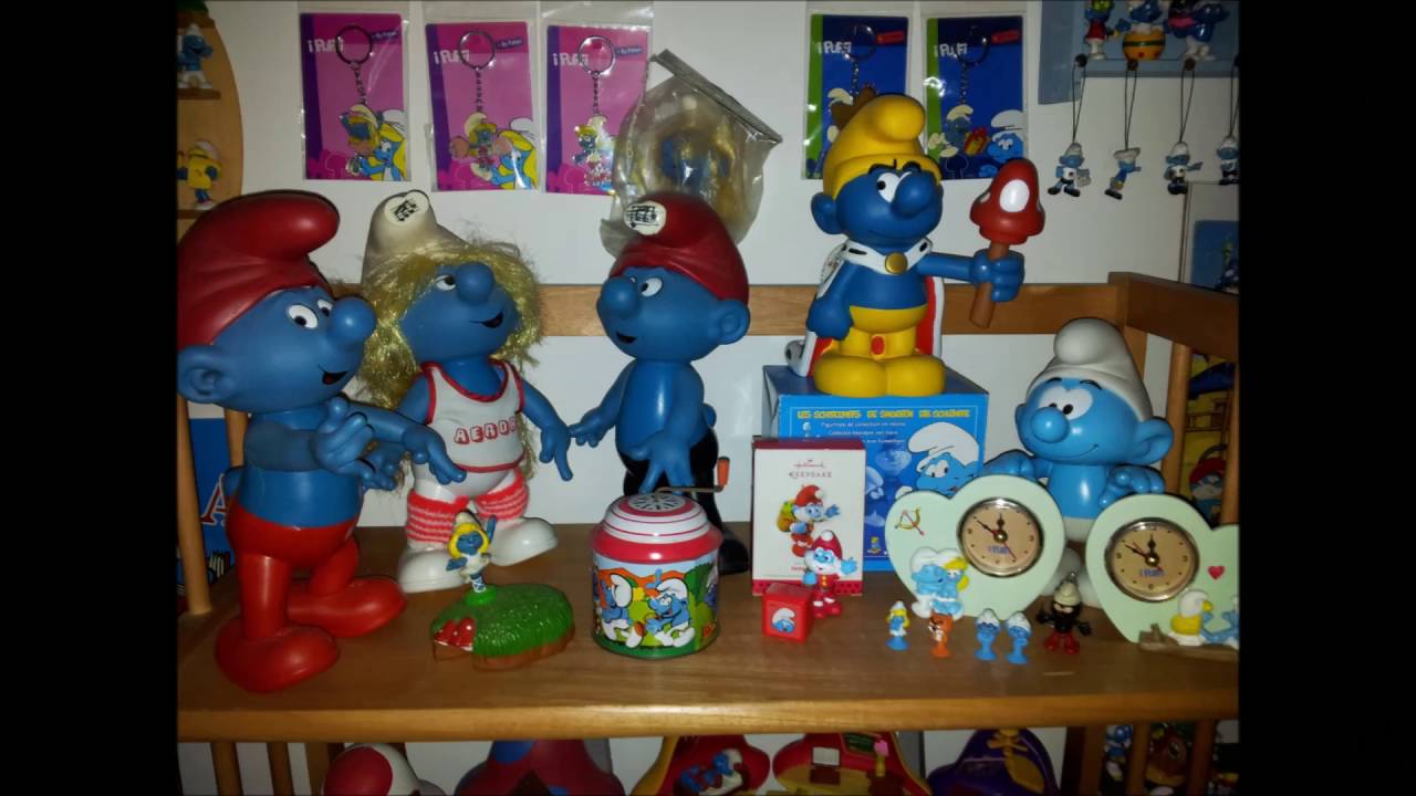 La mia personale collezione di Puffi - YouTube