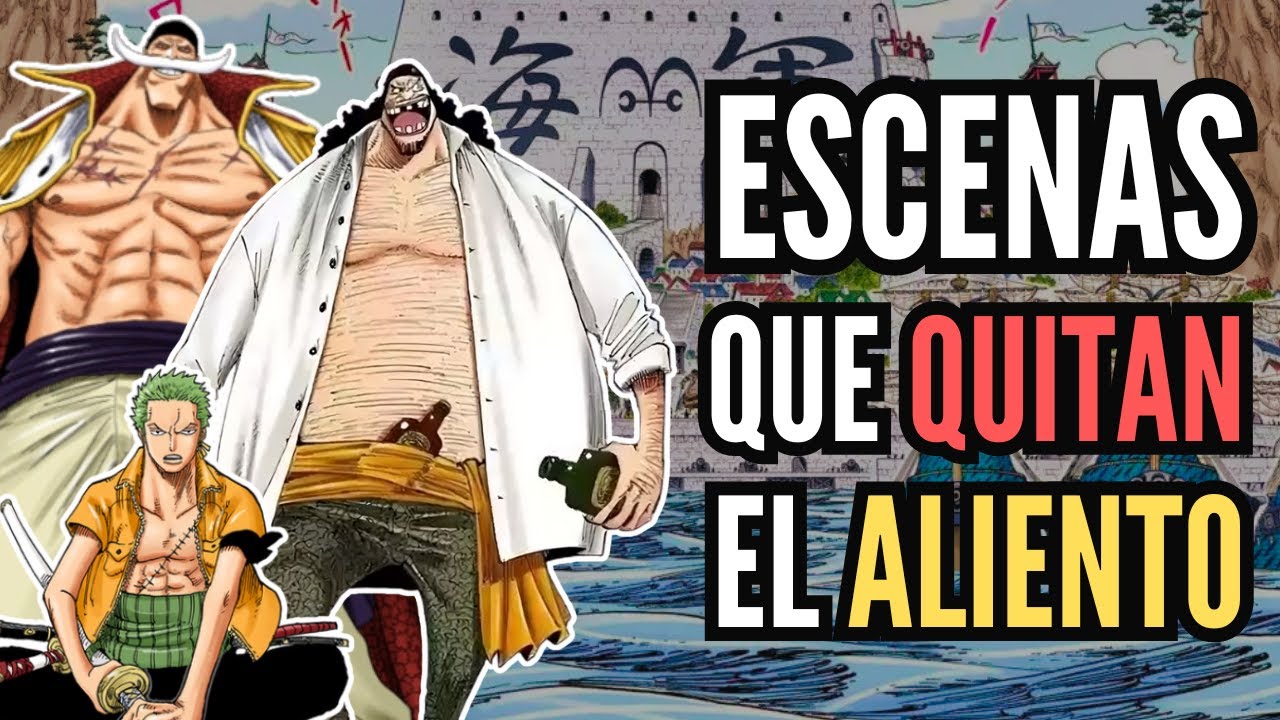 Escenas MEJOR ESCRITAS de la HISTORIA de One Piece - YouTube