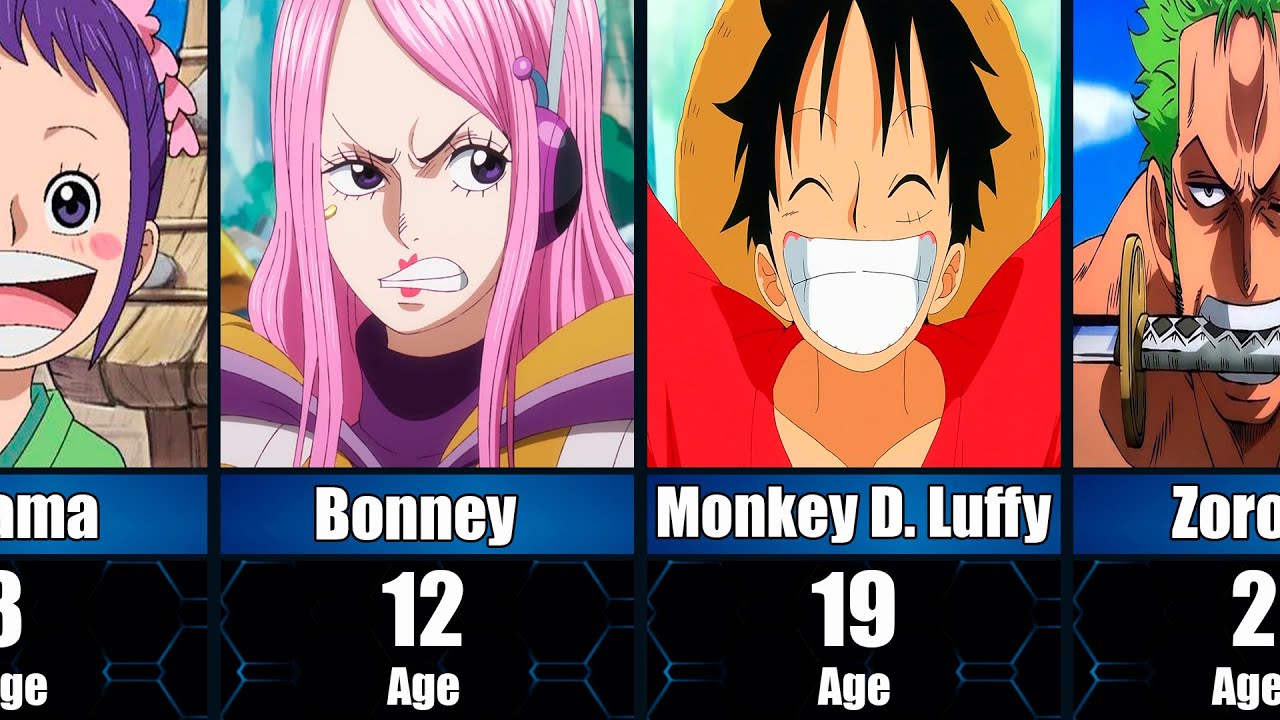 The 30 Youngest Characters in One Piece – Surprising Ages Revealed ...