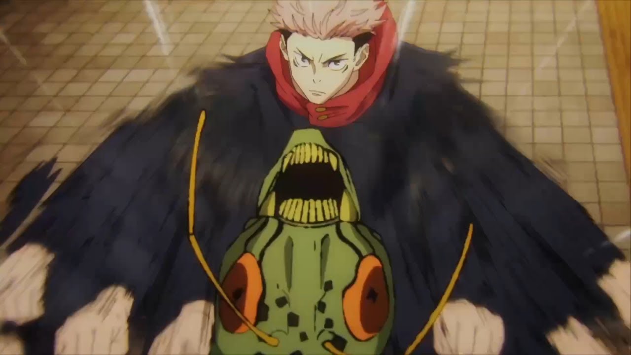 Yuji vs Grasshopper Curse | Jujutsu Kaisen | Shibuya Incident | Season ...