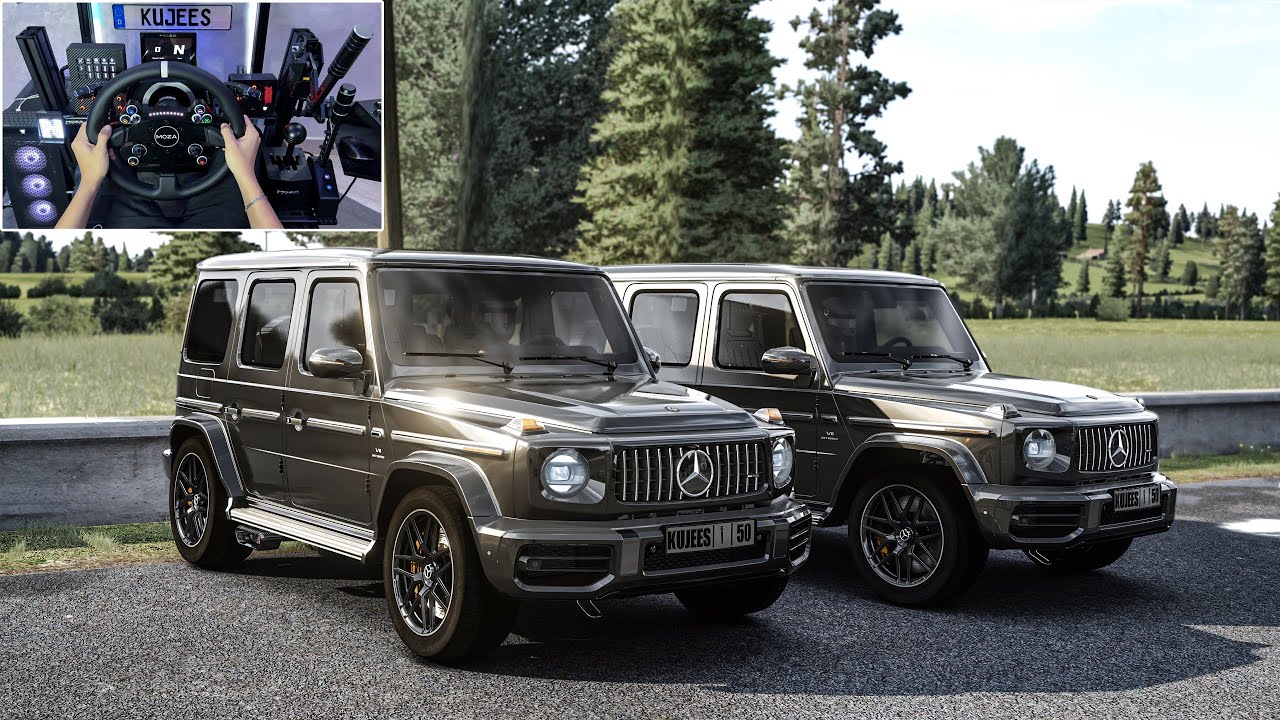 X2 Mercedes G-class G63 AMG - Assetto Corsa | Moza R12 - YouTube