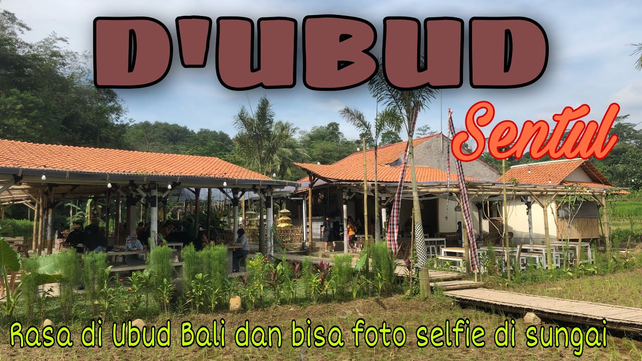 Arkha & Arbii makan di Cafe rasa Ubud Bali di Sentul | foto di sungai ...
