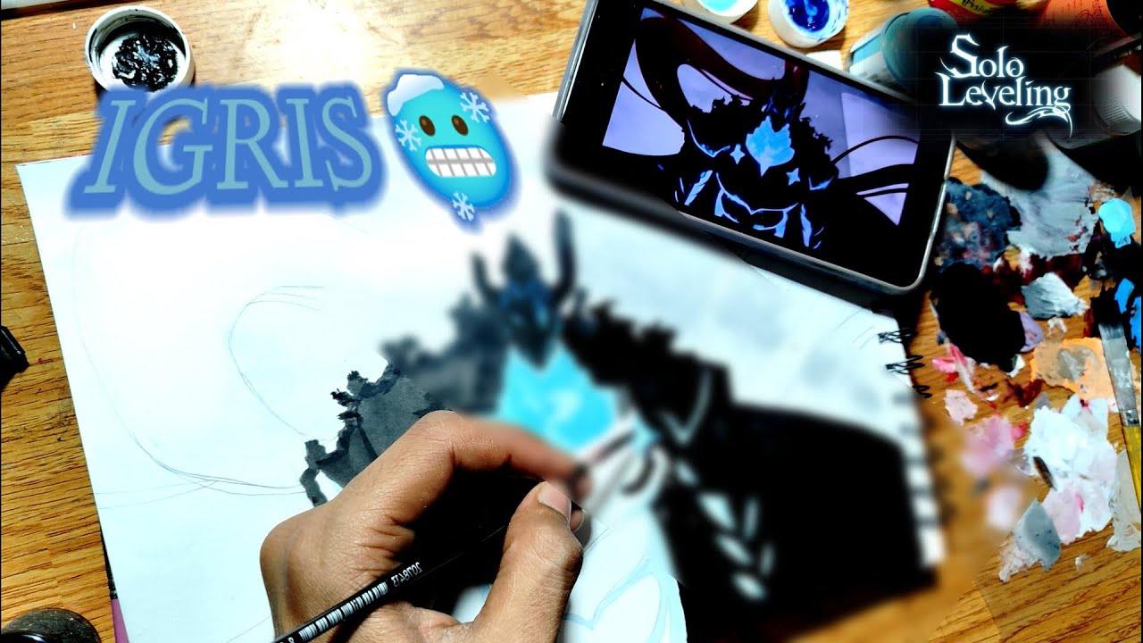 IGRIS ki drawing kese bnaye||step by step|| (tutorial)🔥🔥 - YouTube