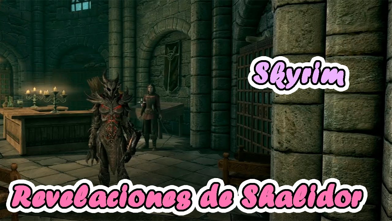 Skyrim -Revelaciones de Shalidor- misión Secundaria! - YouTube