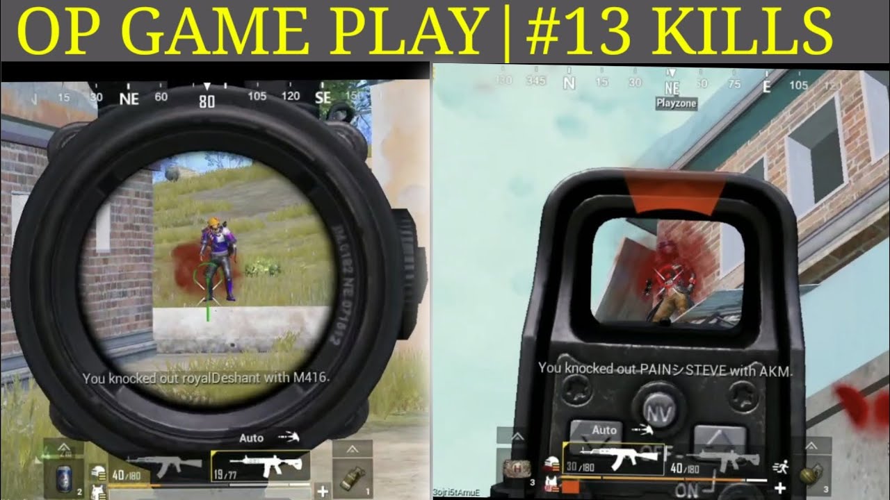 Pubg Mobile | OP Game Play | #13 Kills🔥 - YouTube