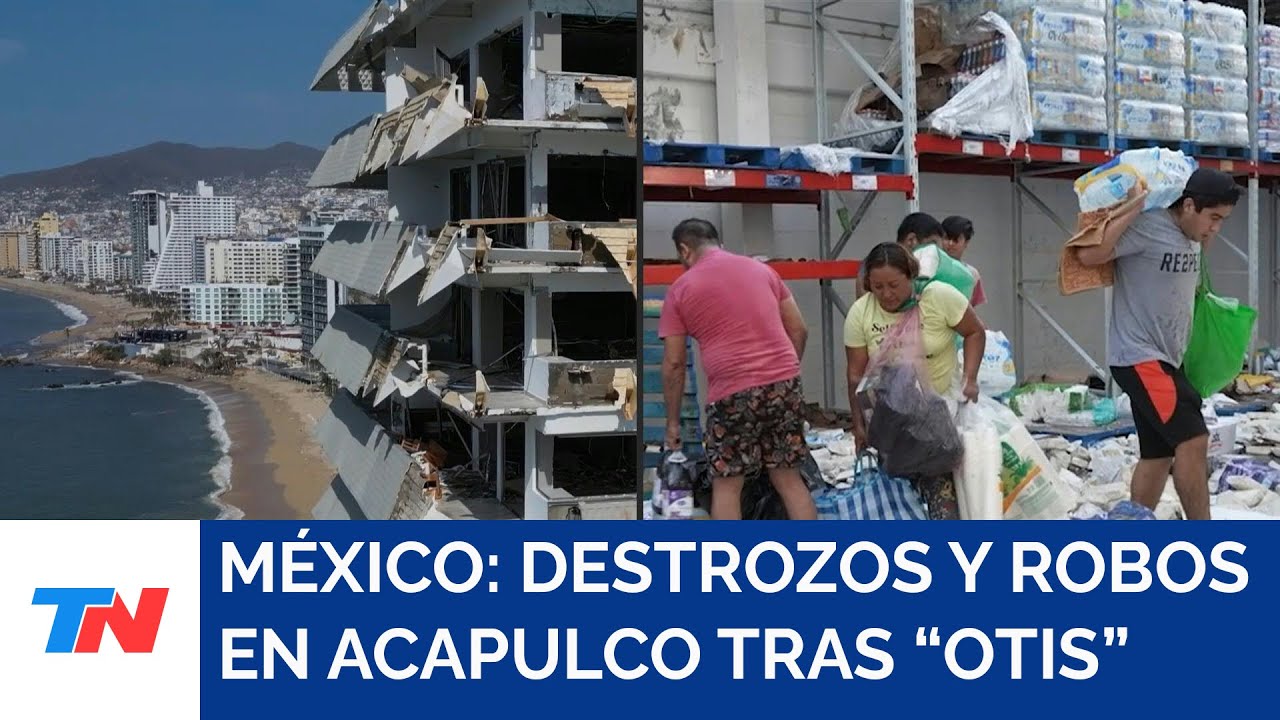 MÉXICO I "Es un desastre”: Acapulco devastado por huracán Otis - YouTube
