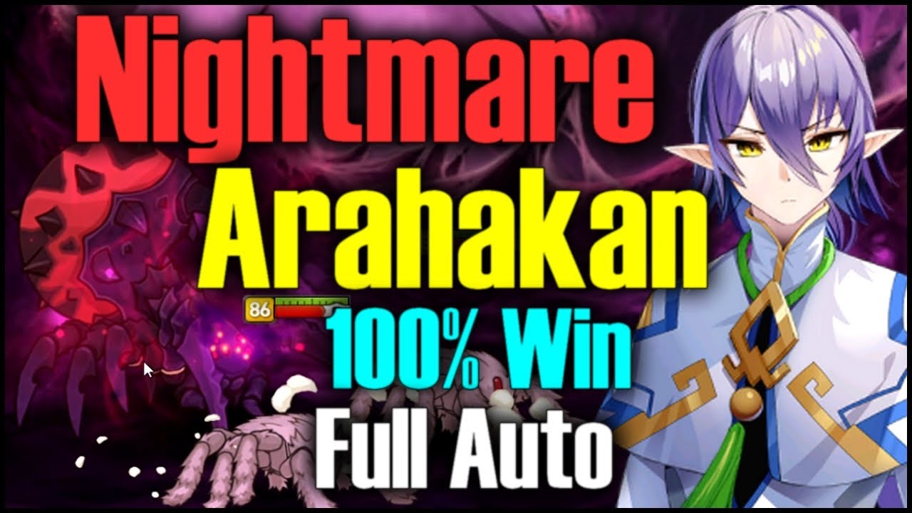 100% Auto Nightmare Raid Arahakan SUPER EASY!! Ft. Suthan - YouTube