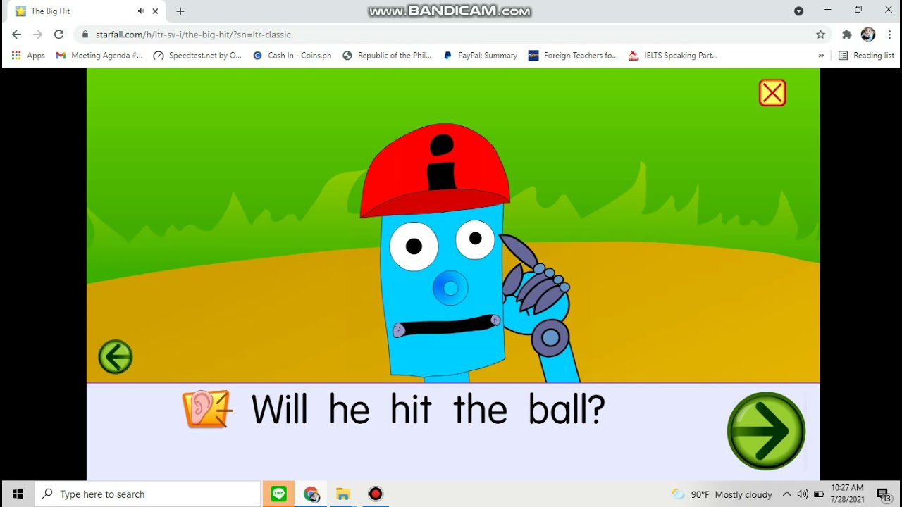 Learn to Read: Starfall: The Big Hit - YouTube