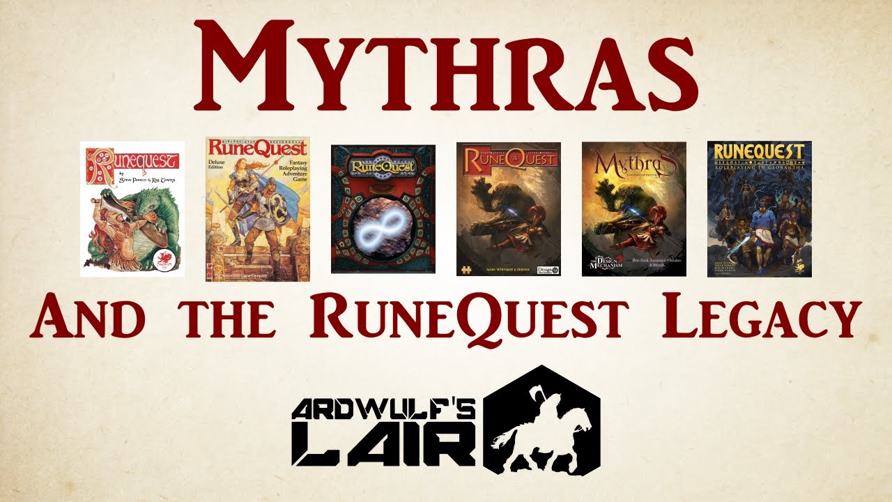 Mythras and the RuneQuest Legacy - YouTube