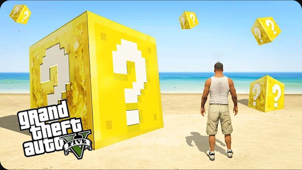 Opening LUCKY BLOCKS in GTA 5! (Epic) - YouTube