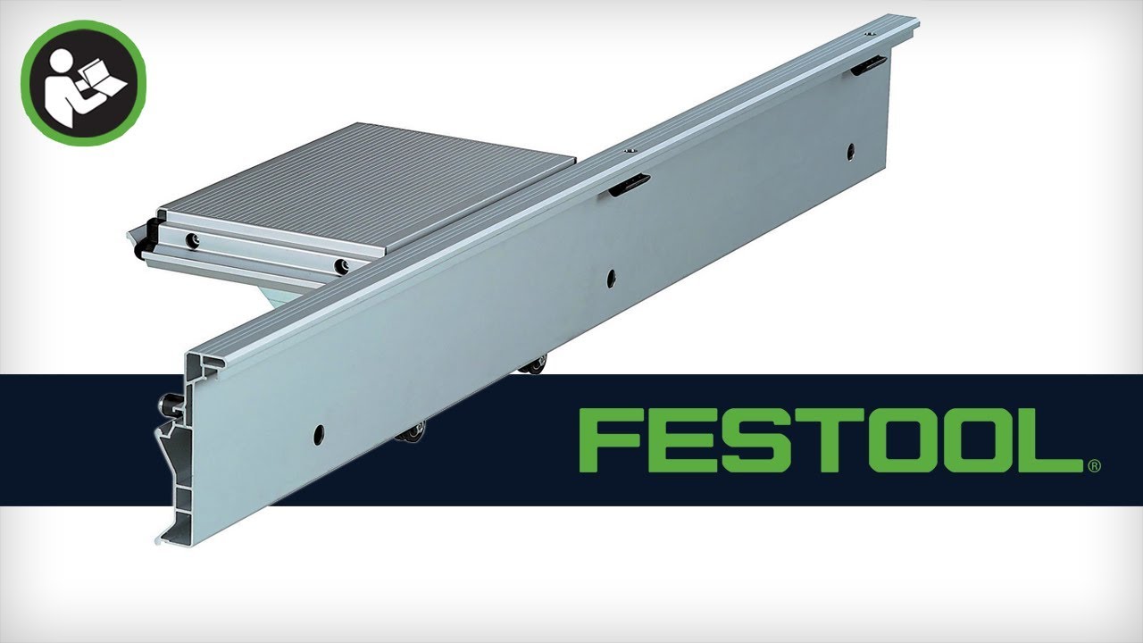 Festool CMS Router Table Sliding Table (492100) - YouTube
