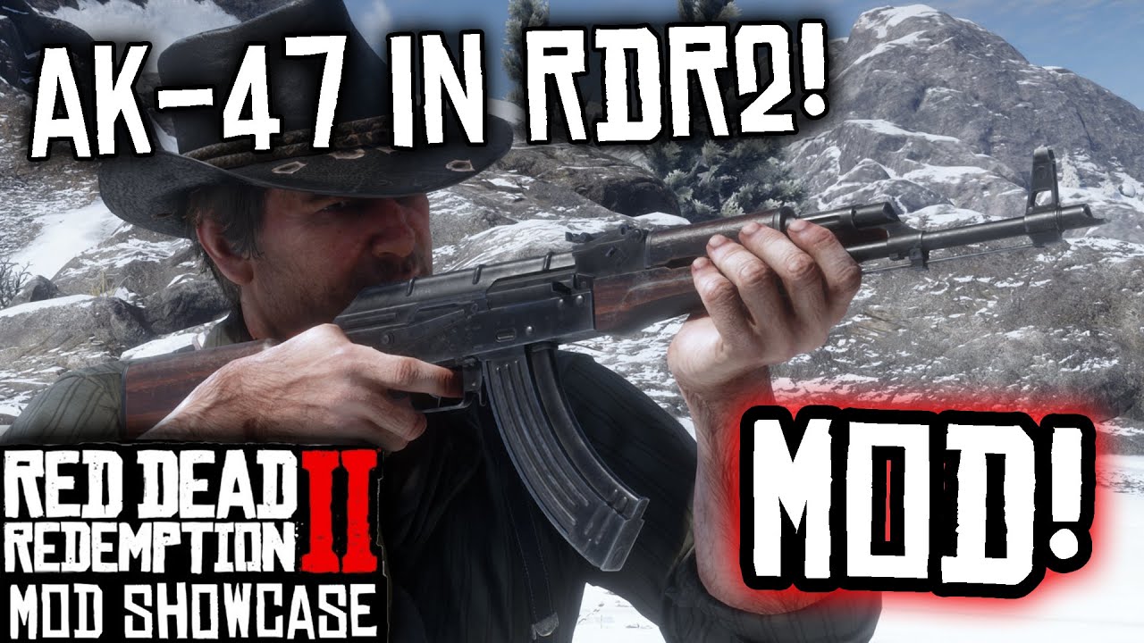 AK-47 Mod Showcase | Red Dead Redemption 2 Mods - YouTube