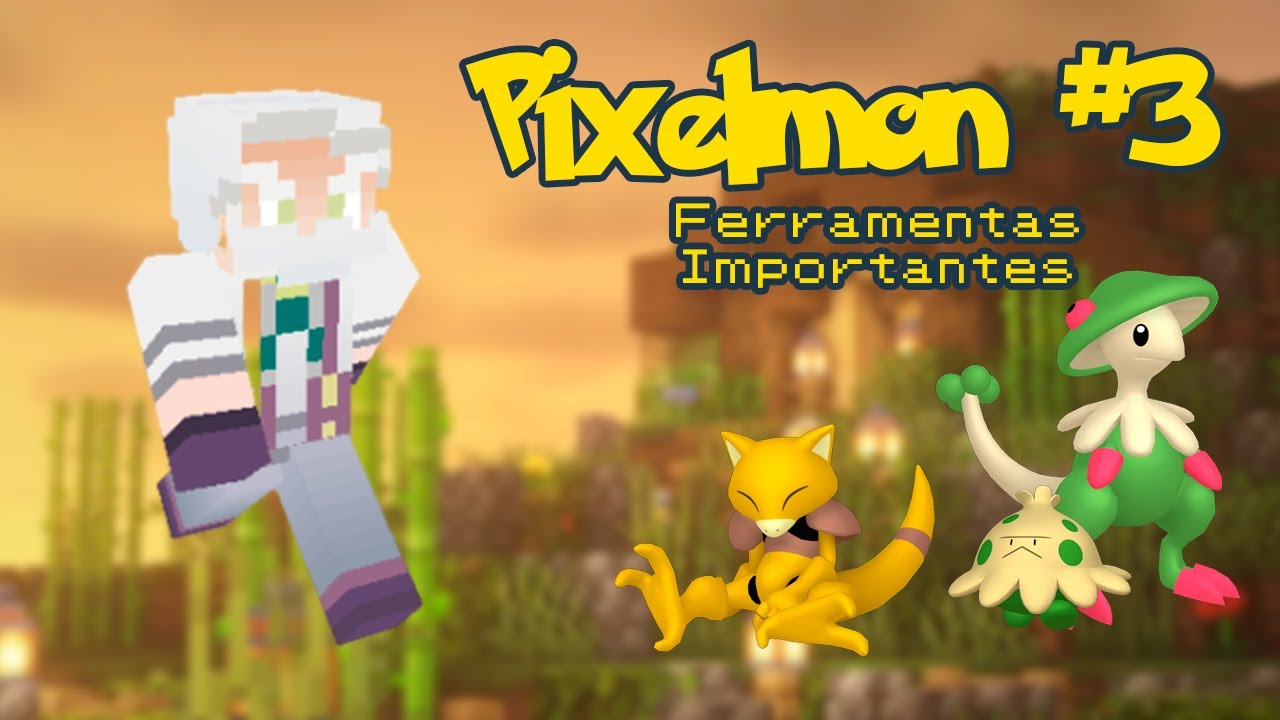 Pixelmon Brasil #3: Ferramentas Essenciais para Dominar o Jogo!(Captura ...