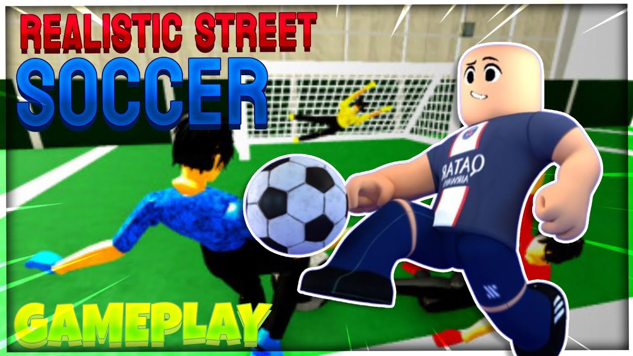 I played Realistic Street Soccer! | Review | Roblox | Gaming - YouTube