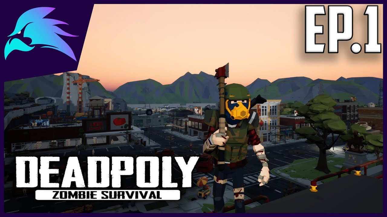 Deadpoly Ep.1-Low Poly Zombie Survival Game - YouTube