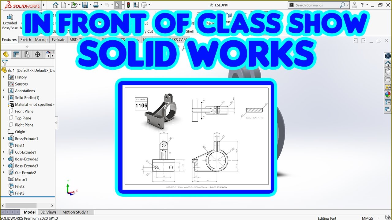 Infront of Class Show 1 Computer Aided Design and Drafting (CADD)/RE104 ...