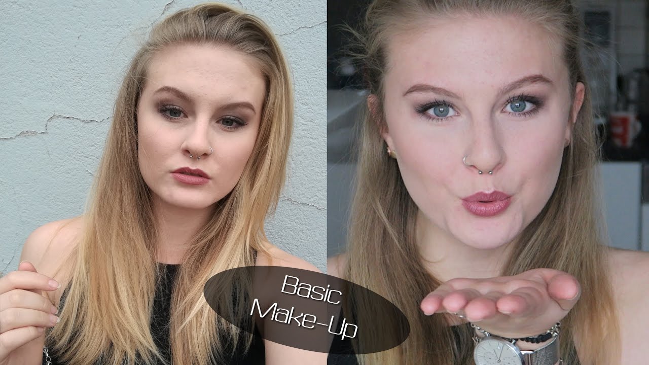 Basic Make-Up | Marina. - YouTube