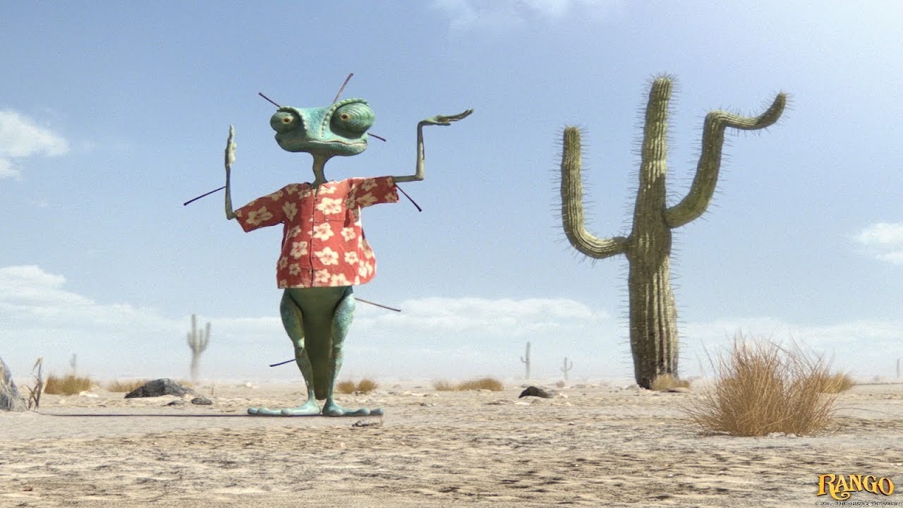 EXTRAIT : LE CAMÉLÉON RANGO (RAMBO) A MEXICO. 2011 - YouTube