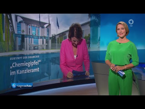 20-Uhr-Tagesschau wiederholt Susanne Daubners Lachanfall (2023)