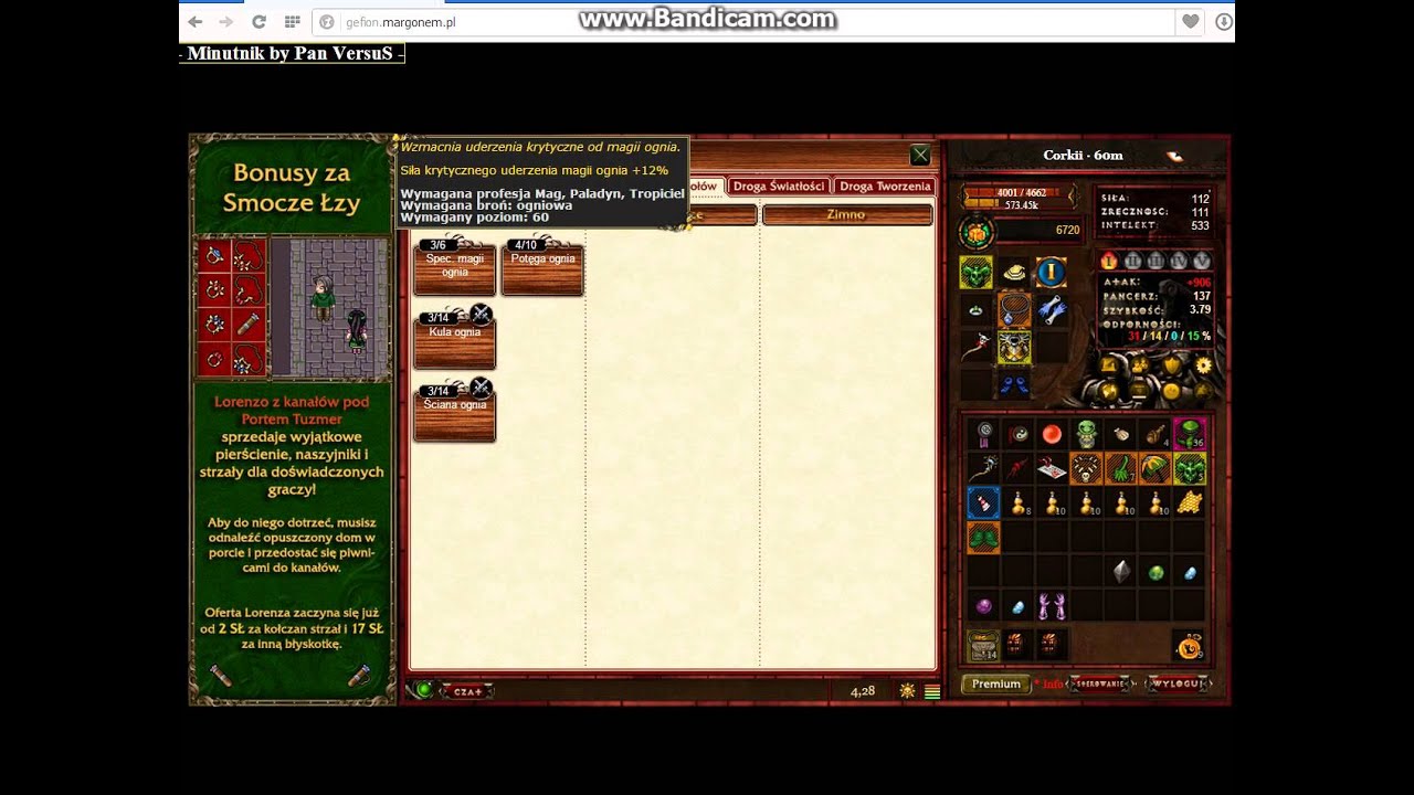 Margonem umki na 60 lv Mag - YouTube