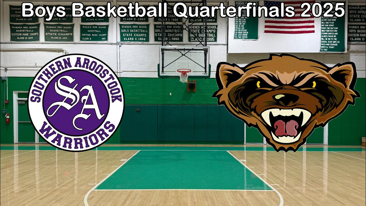 Schenck Wolverines VS Southern Aroostook Warriors: Boys Basketball ...