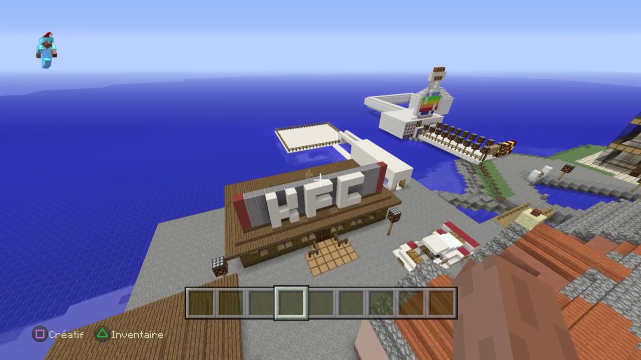 Minecraft presentation des amelioration de ma ville RP - YouTube