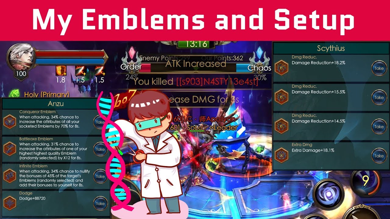 My Emblems and Setup - Legacy Of DIscord - Apollyon - YouTube