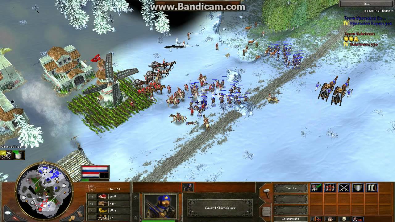 Age of Empires 3 Skirmish Dutch Expert HD Part 3/4 - YouTube