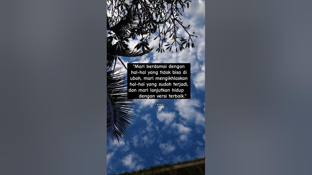 Ikhlaskan apa yang sudah pergi #shorts #ngeshortsdulu #trending #sad # ...