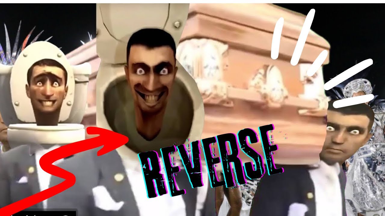 Skibidi toilet coffin dance reverse - YouTube