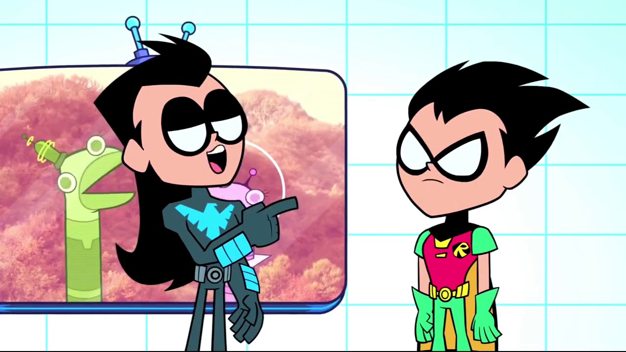 Robin Meets Nightwing In The Future | Teen Titans GO! - YouTube