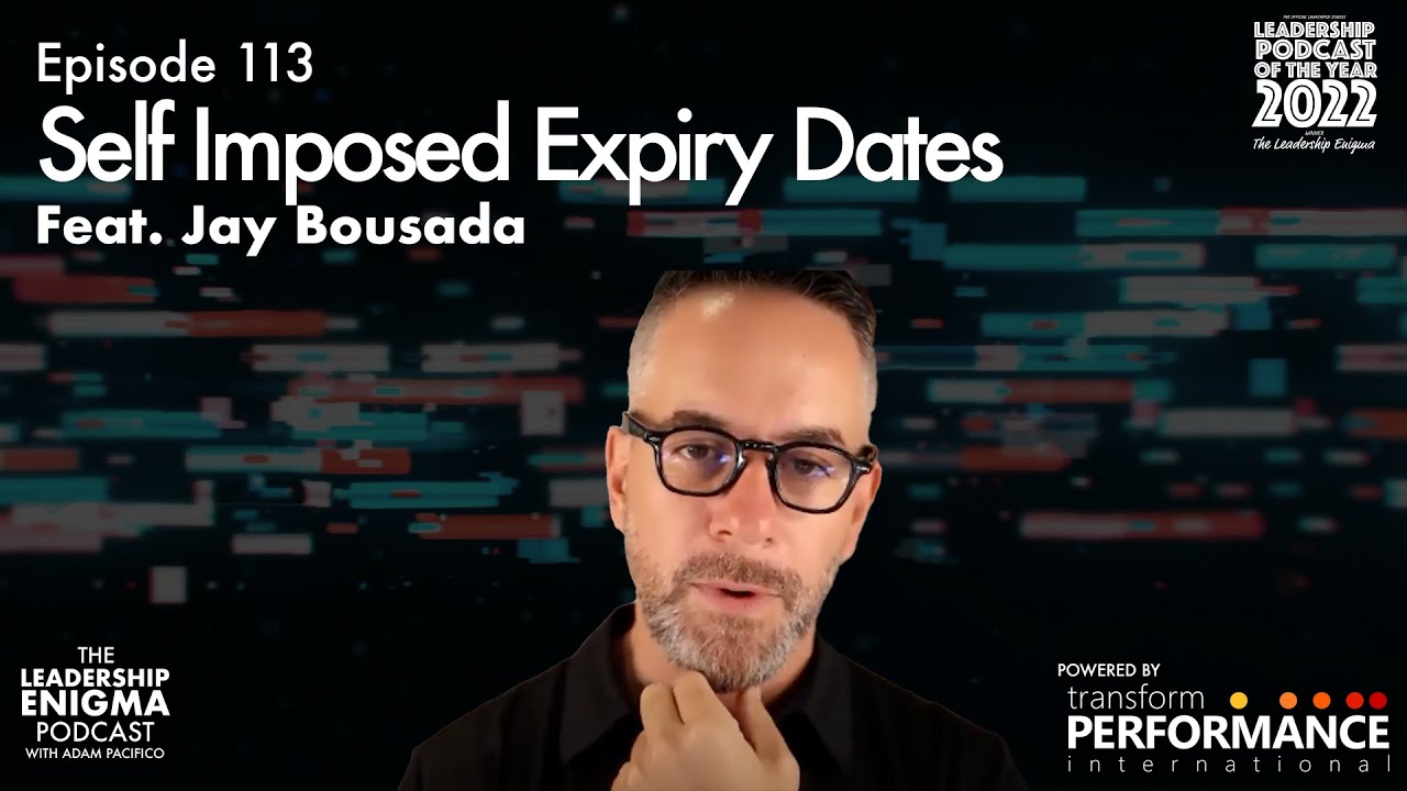 113: Self Imposed Expiry Dates | Jay Bousada - YouTube