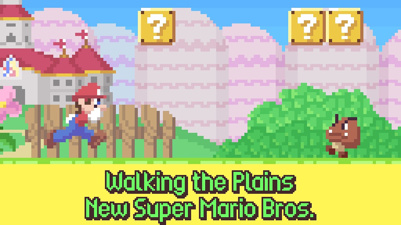 [8-Bit Cover] Walking the Plains | New Super Mario Bros. - YouTube