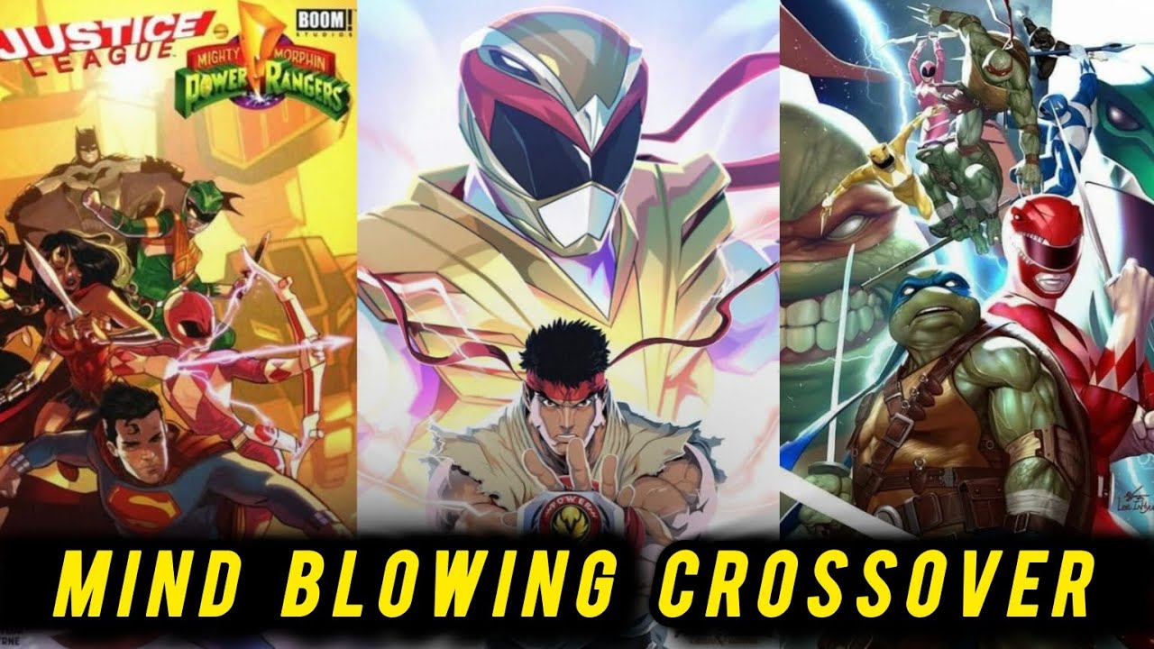 Power Rangers Ke Sabse Crazy Team-Ups! Ninja Turtles, Justice League ...