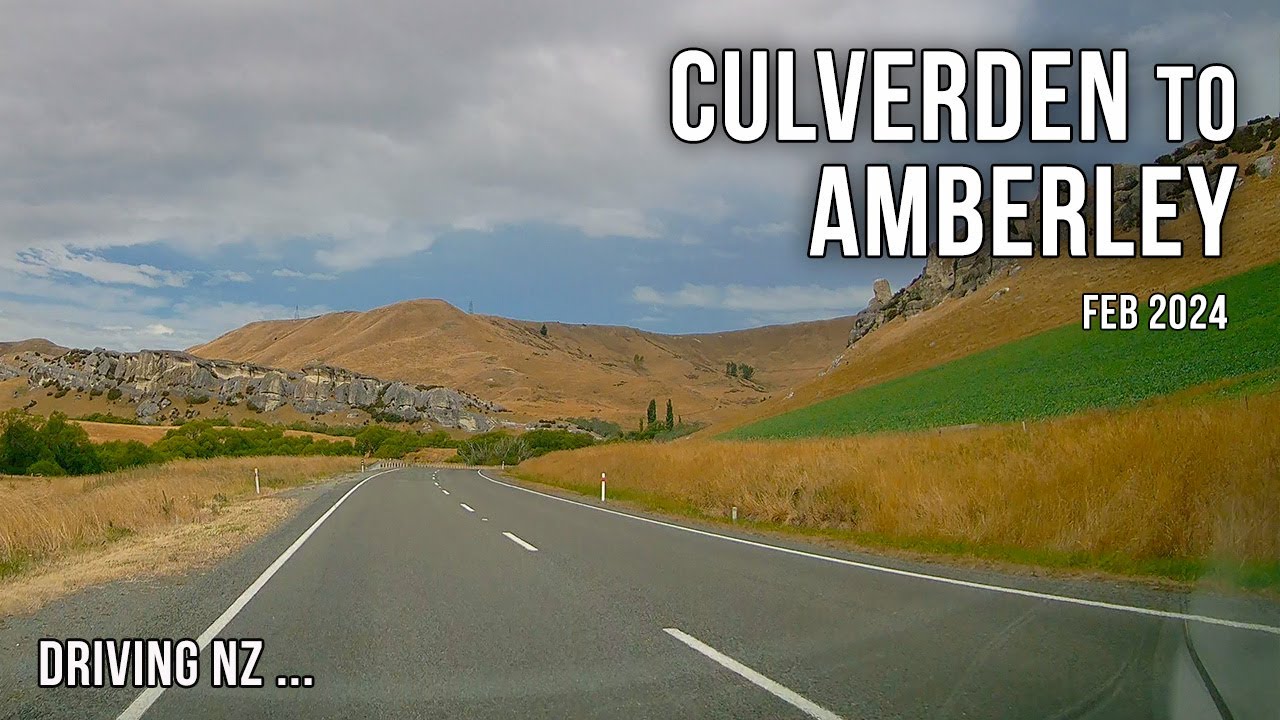 Driving New Zealand: Culverden to Amberley | 4K Scenic drive - YouTube